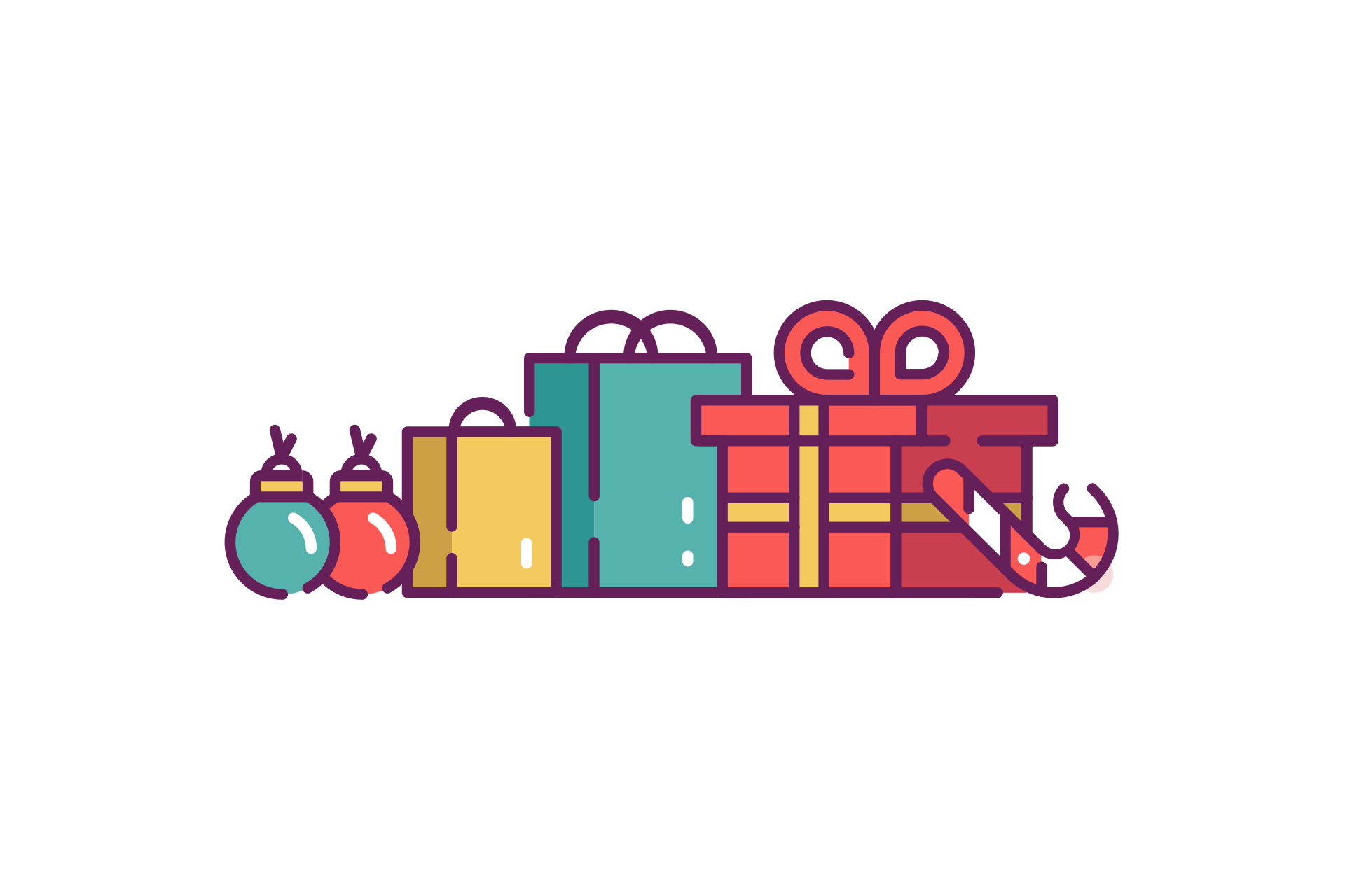 Colorful Christmas Presents Clip Art (Free) – Christmas HQ