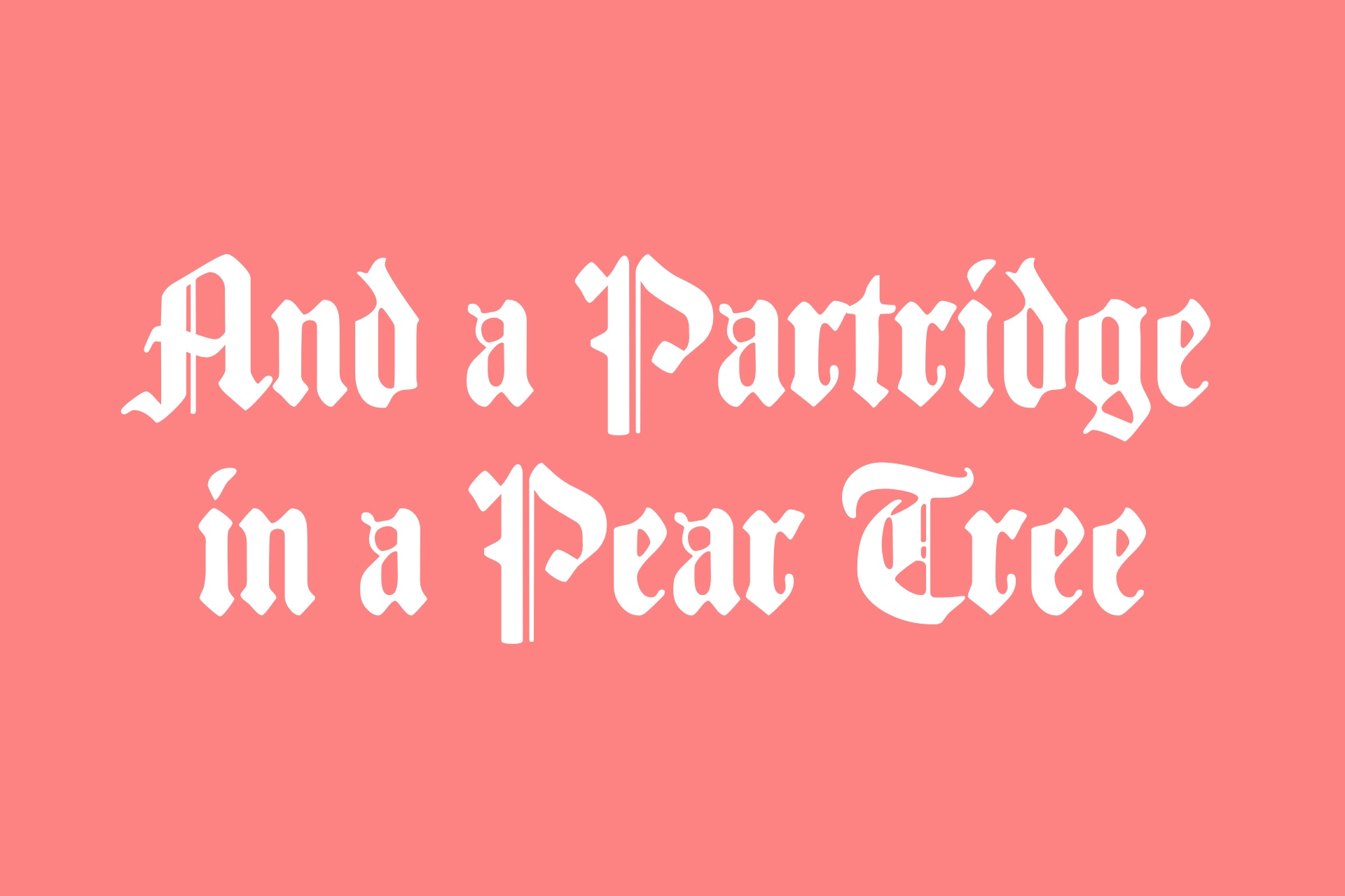 Traditio Font (Free) – Christmas HQ